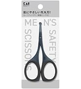 Amazon.co.jp: 貝印 KAI セーフティハサミ(樹脂リング付) チタン